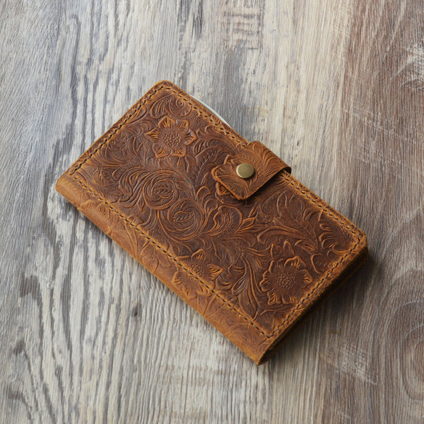 Personalized Leather Day-Timer Planner Cover - Tooled Leather - 319 ...